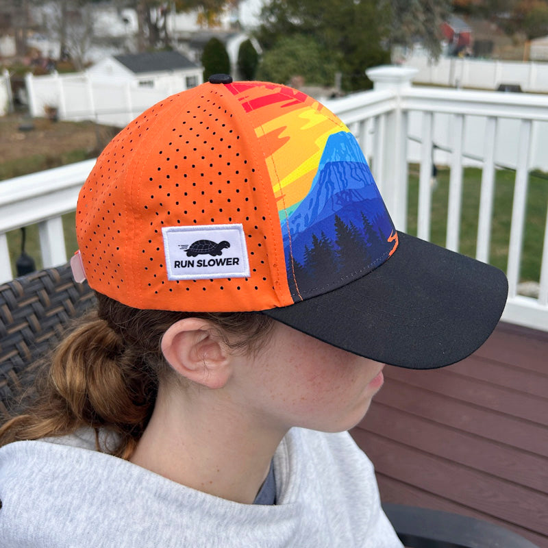 Running Trucker Hat Laser Cut – Run Slower